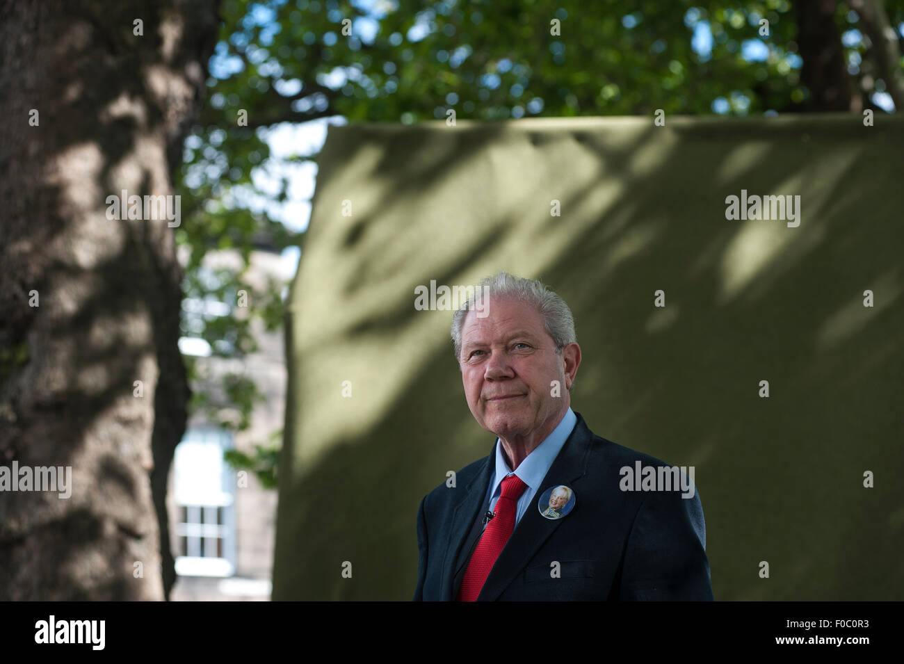 Scottish politician, Jim Sillars, appearing at the Edinburgh ...