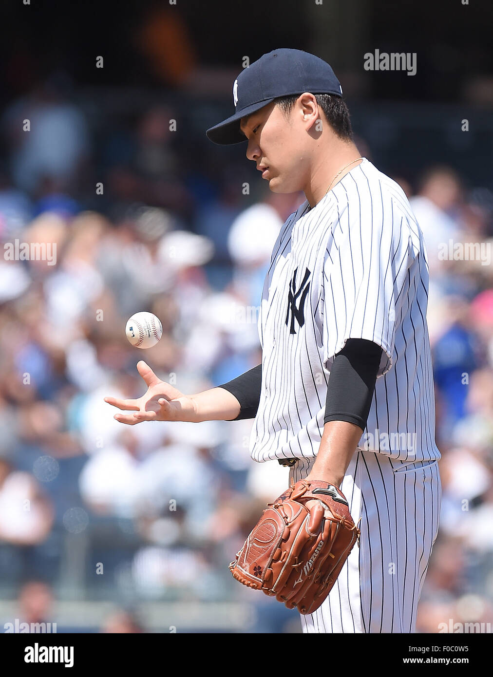 Masahiro Tanaka (Yankees), AUGUST 9, 2015 - MLB : Pitcher Masahiro Tanaka of the New York ...