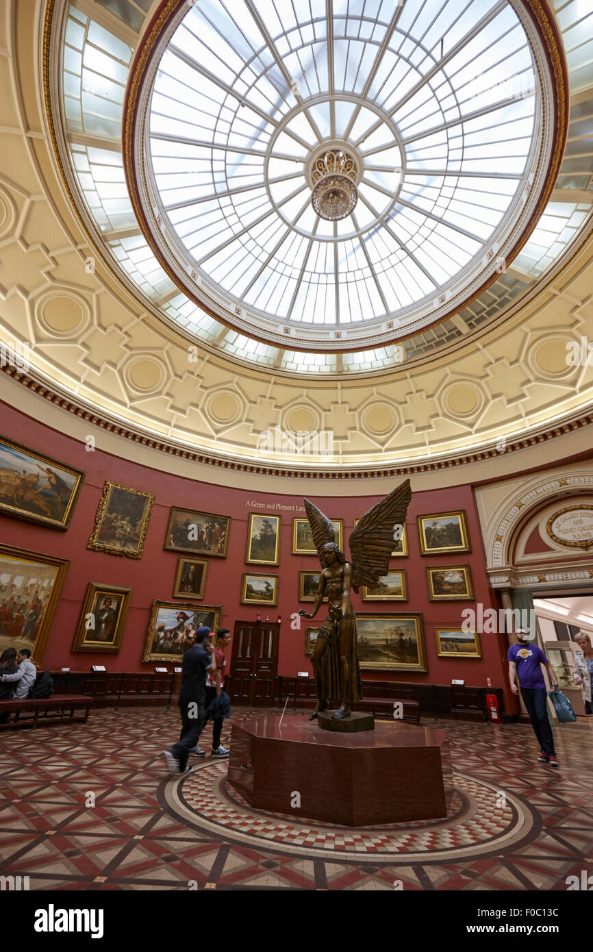 Birmingham museum and art gallery round gallery UK Stock Photo - Alamy