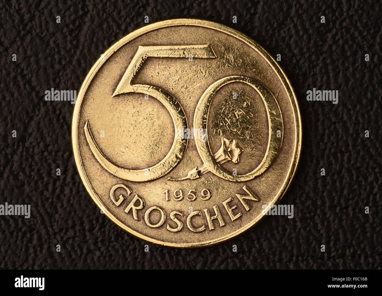 money / finances, coins, Austria, 50 Austrian Groschen, obverse, 1959 ...