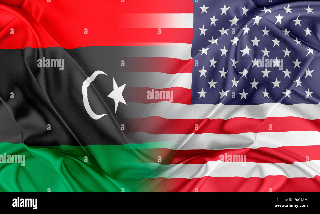 United States Libya Flag High Resolution Stock Photography and Images ...