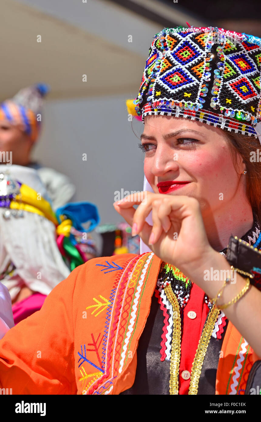 Turkish dancers from Bozdaglar performing at the CIME festival in ...