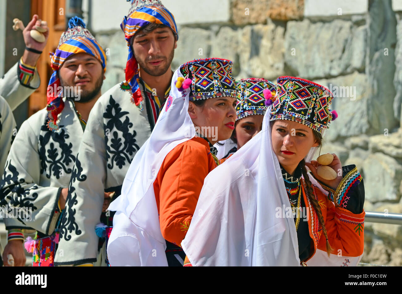 Turkish dancers from Bozdaglar performing at the CIME festival in ...
