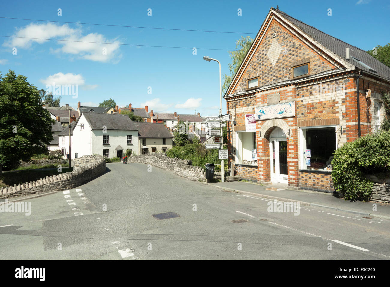 Clun small village hi-res stock photography and images - Alamy