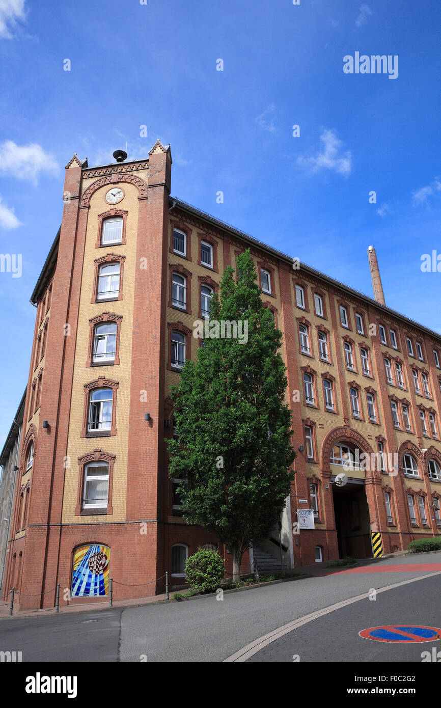 industrial building Schott company in gruenenplan, lower saxony ...