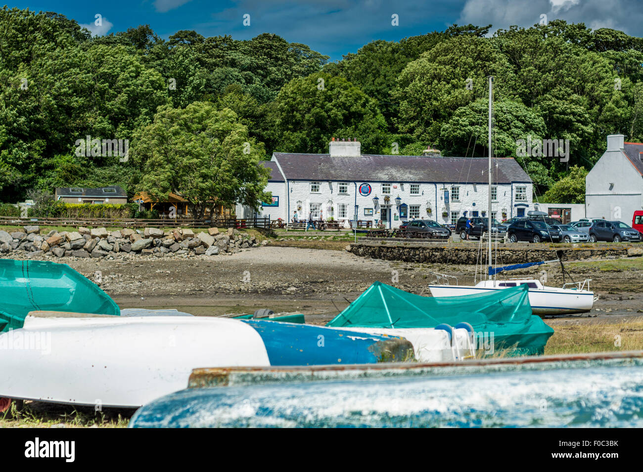 The Ship Inn at Red Wharf Bay, Isle of Anglesey, North wales UK taken ...