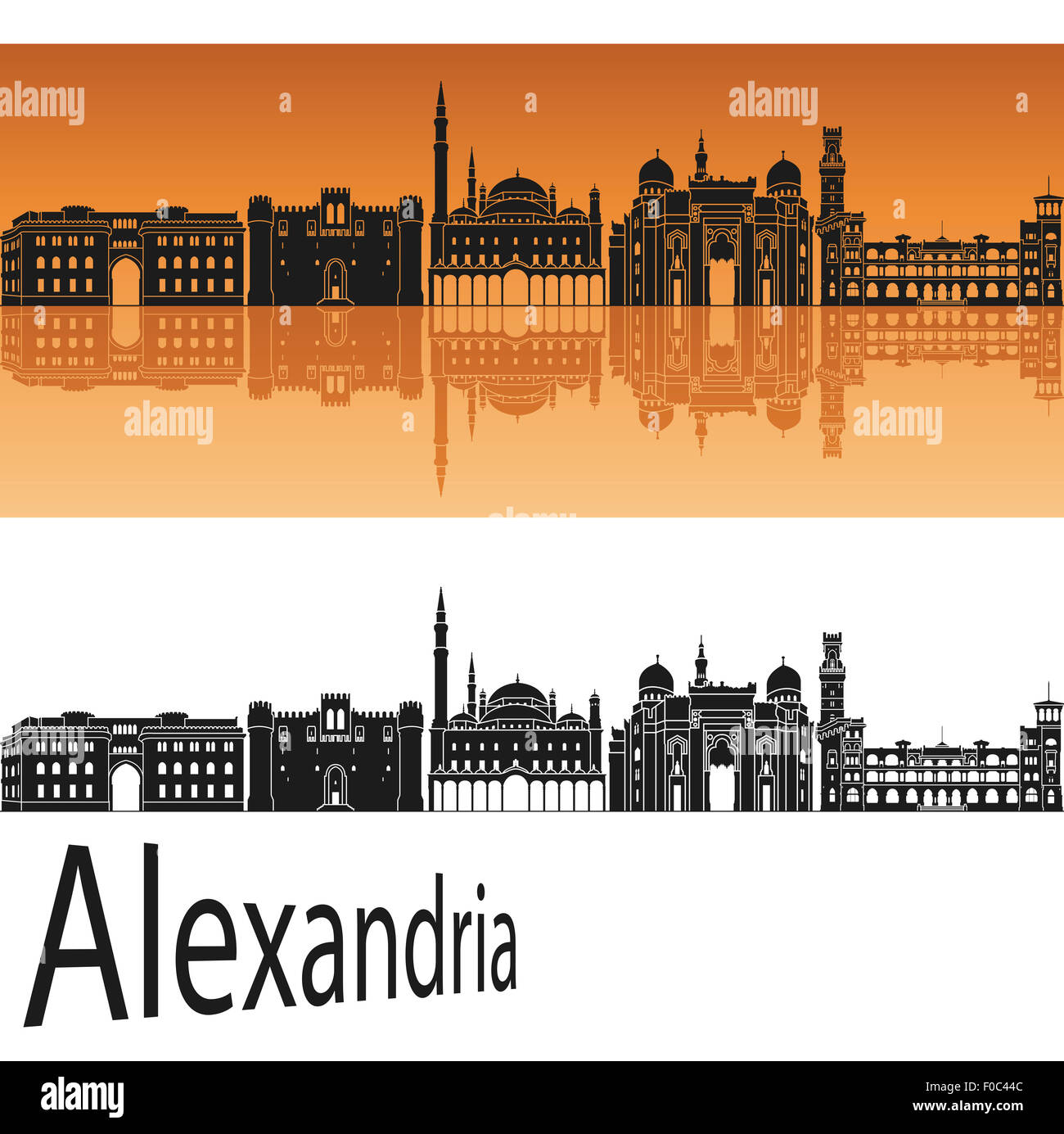 Alexandria egypt skyline cityscape hi-res stock photography and images ...