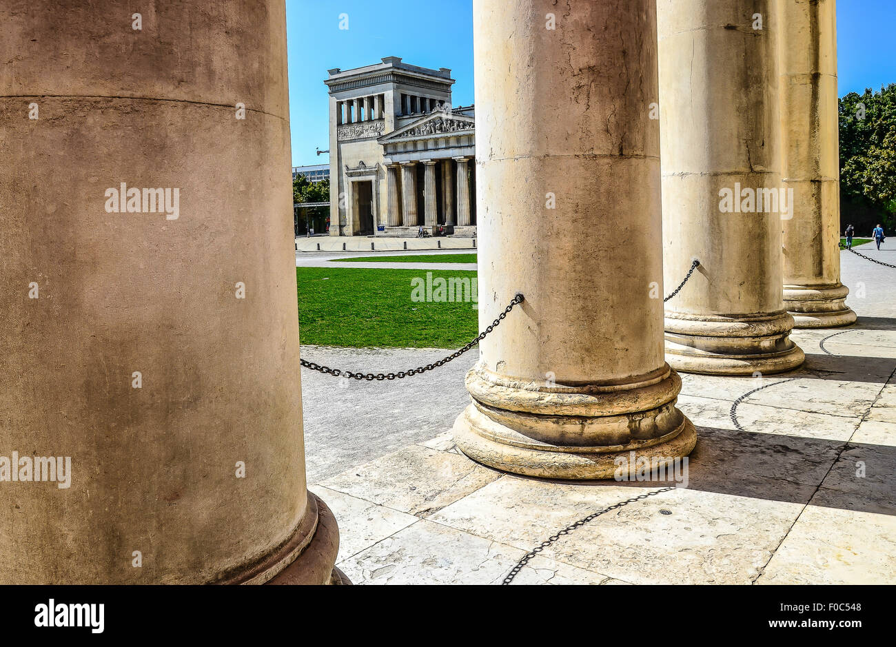 King Ludwig of Bavaria had this Square built by Leo von Klenze modelled ...