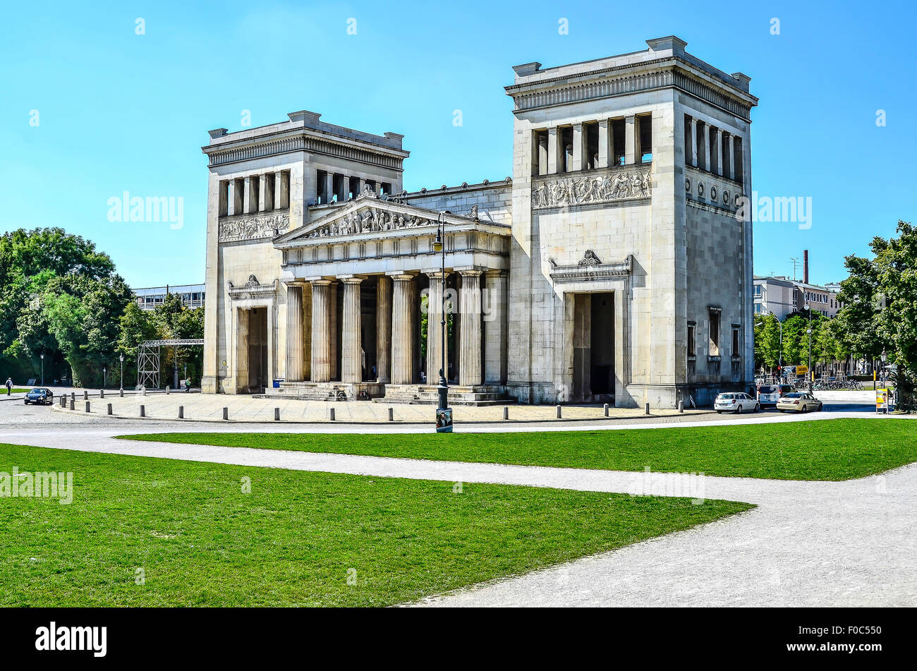 King Ludwig of Bavaria had this Square built by Leo von Klenze modelled ...