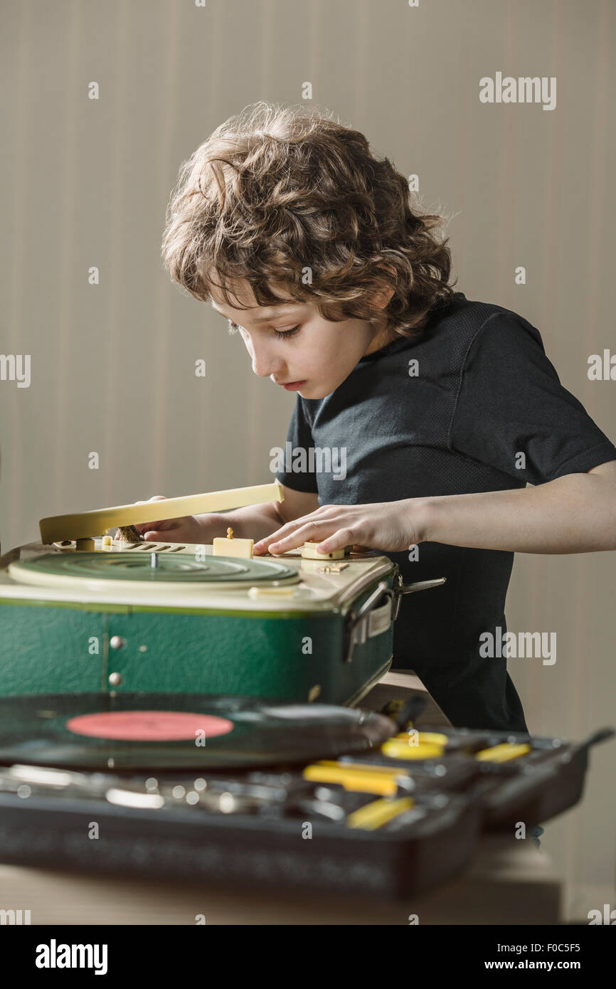 Gramophone interior hi-res stock photography and images - Alamy