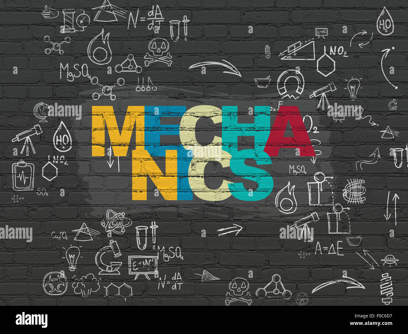 Vintage science wall chart hi-res stock photography and images - Alamy