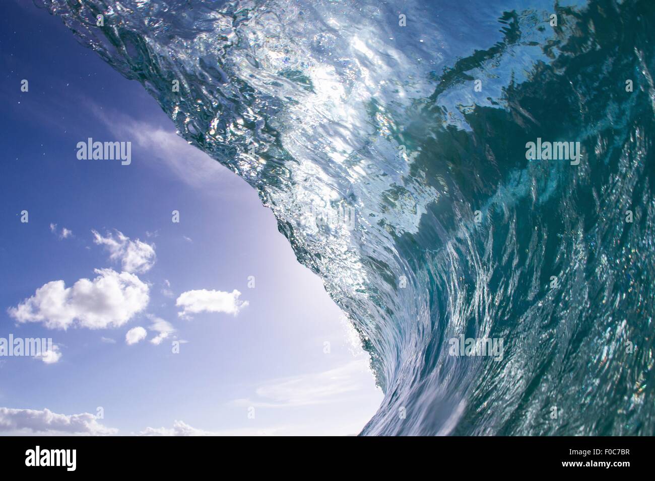 Barrelling wave, Hawaii, USA Stock Photo - Alamy