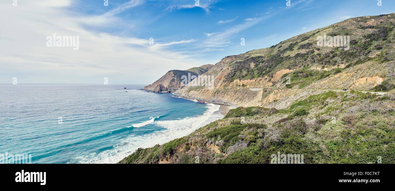 Panoramic view north coastline hi-res stock photography and images - Alamy