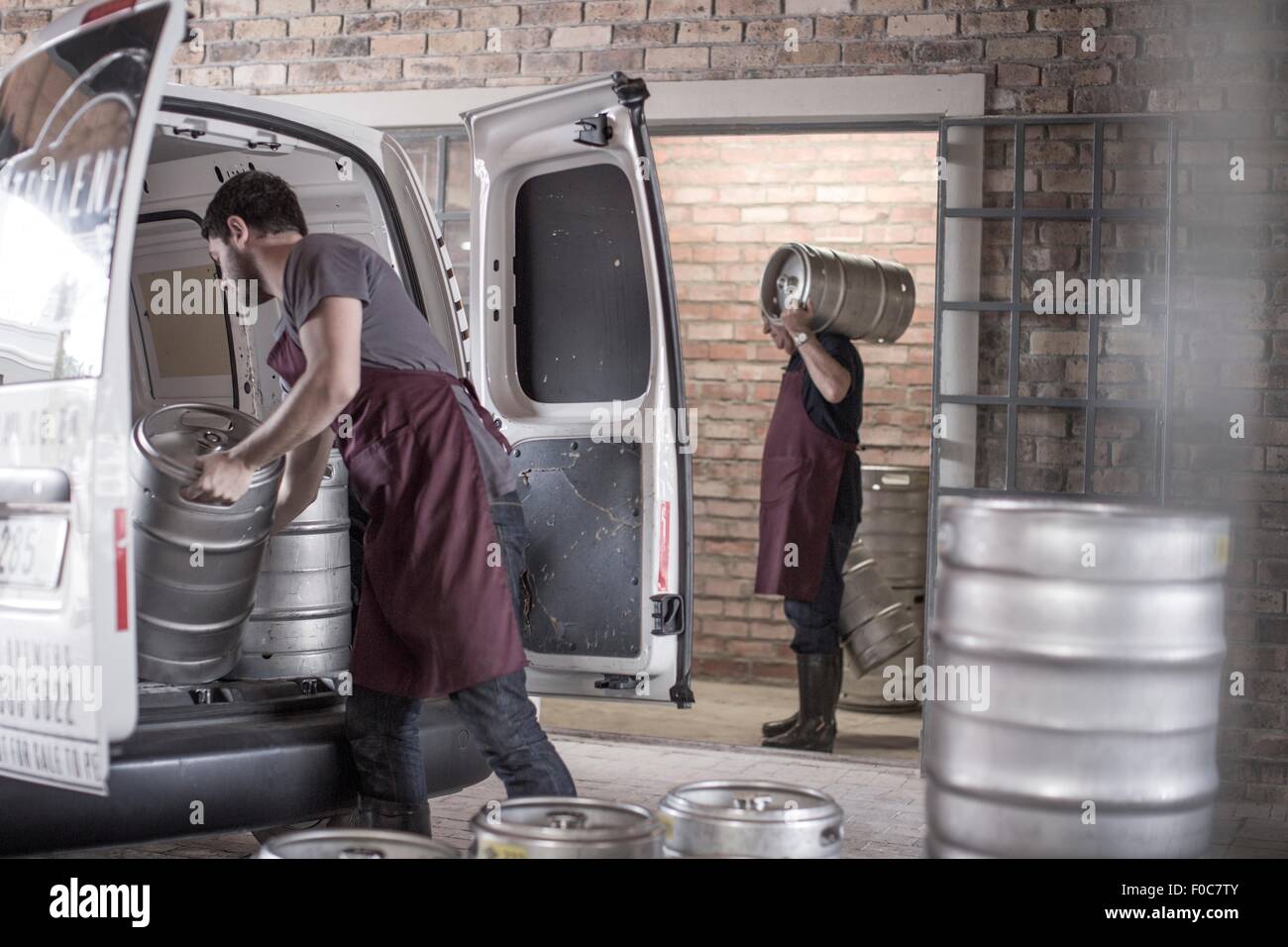 Loading Van High Resolution Stock Photography and Images - Alamy
