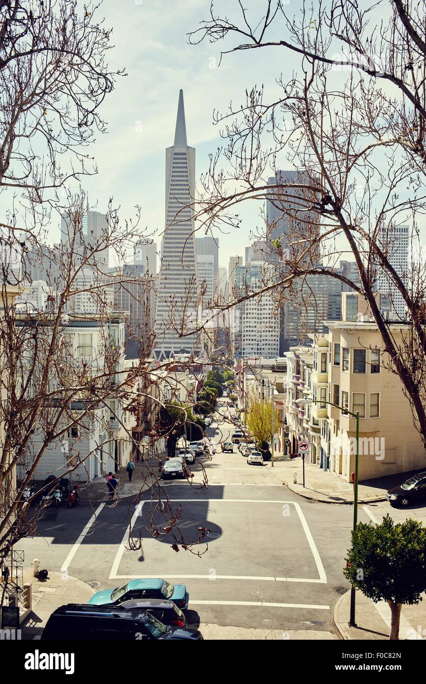 Transamerica Pyramid Center, San Francisco, California, USA Stock Photo ...