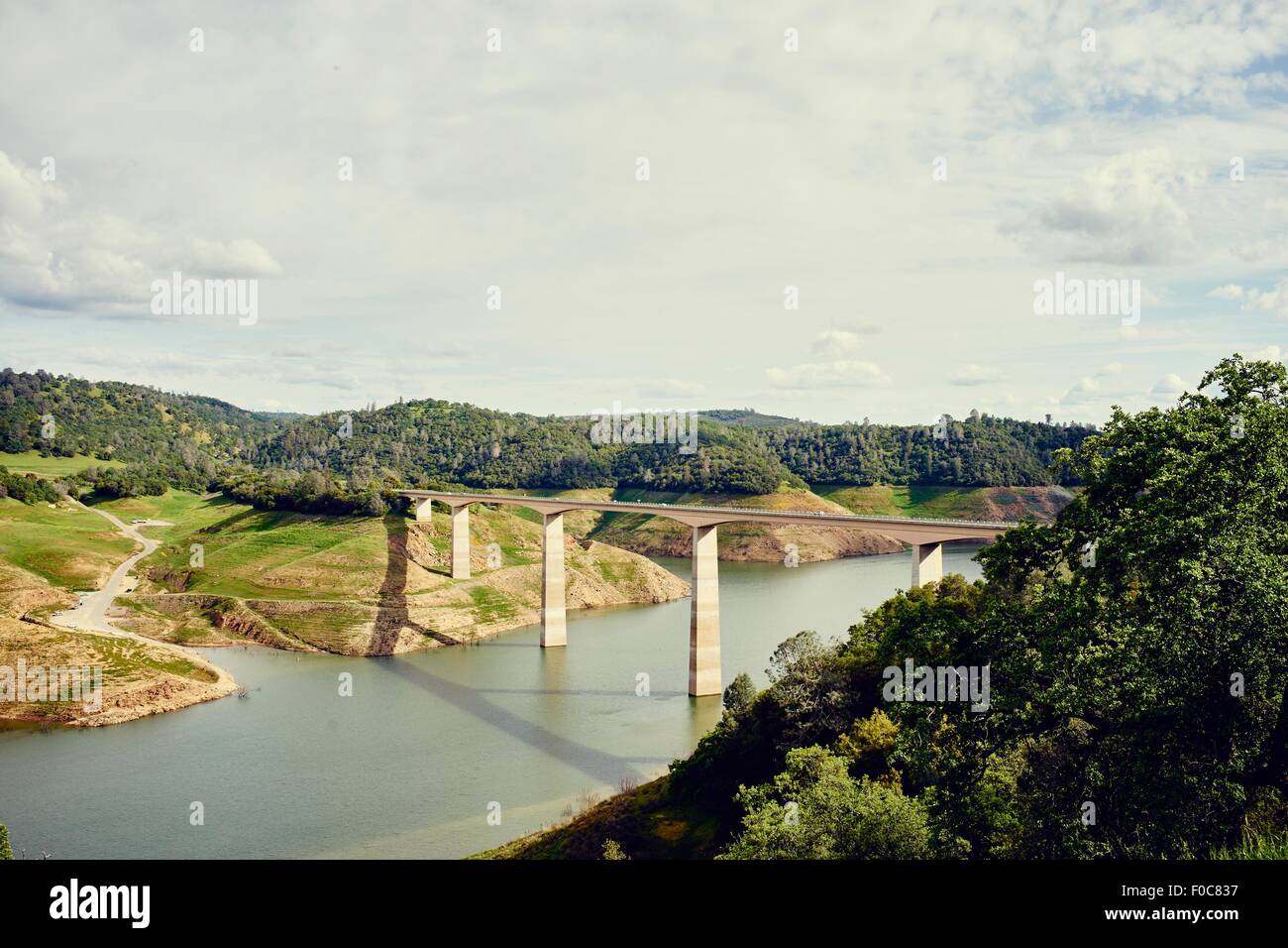Golden highway hi-res stock photography and images - Alamy