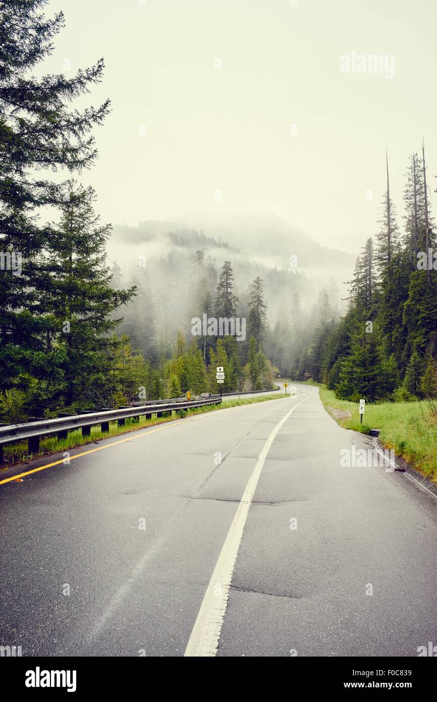 Redwood Highway, route 101, Eureka, California, USA Stock Photo - Alamy