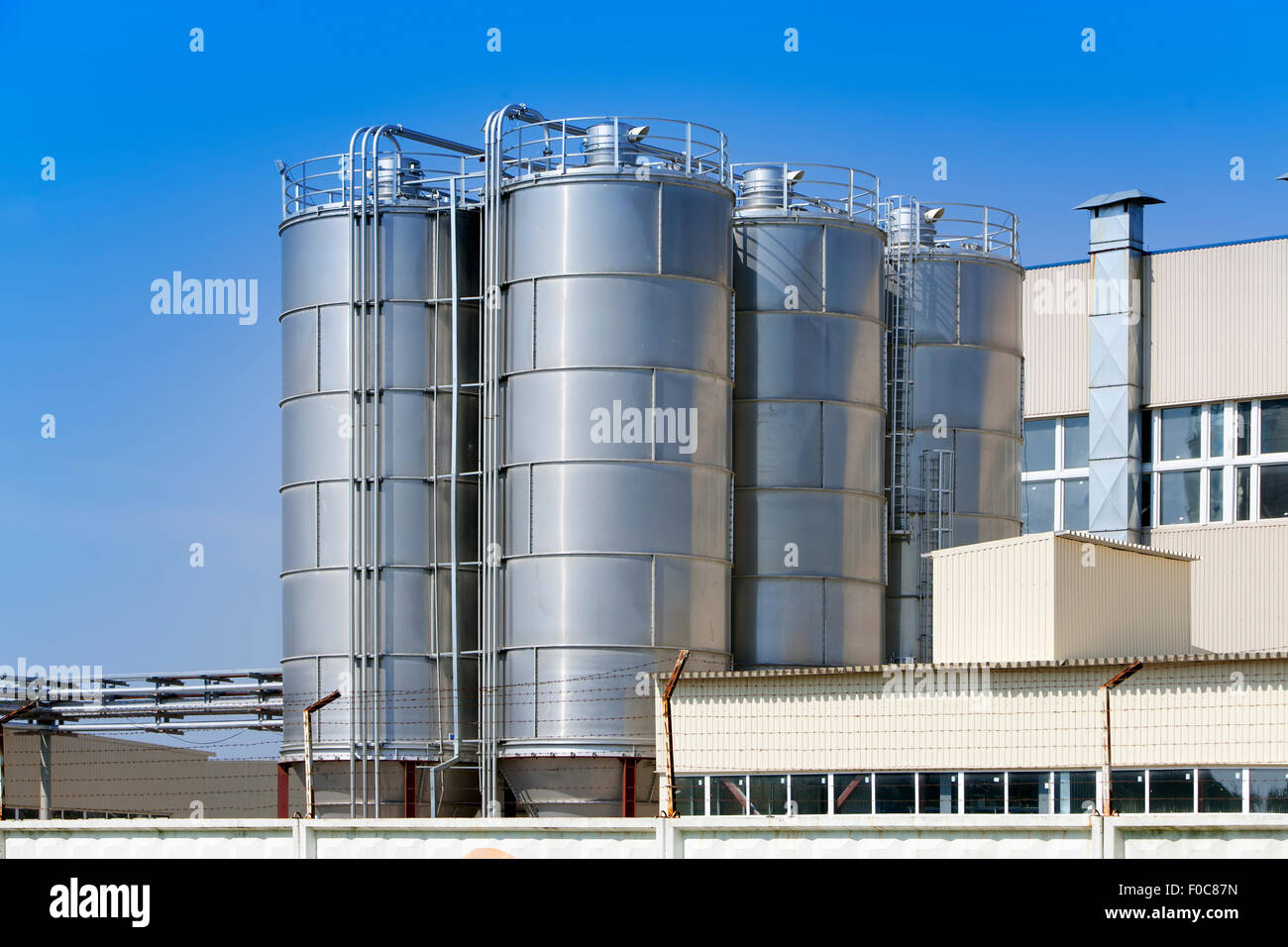 The chemical factory. Russia Stock Photo - Alamy