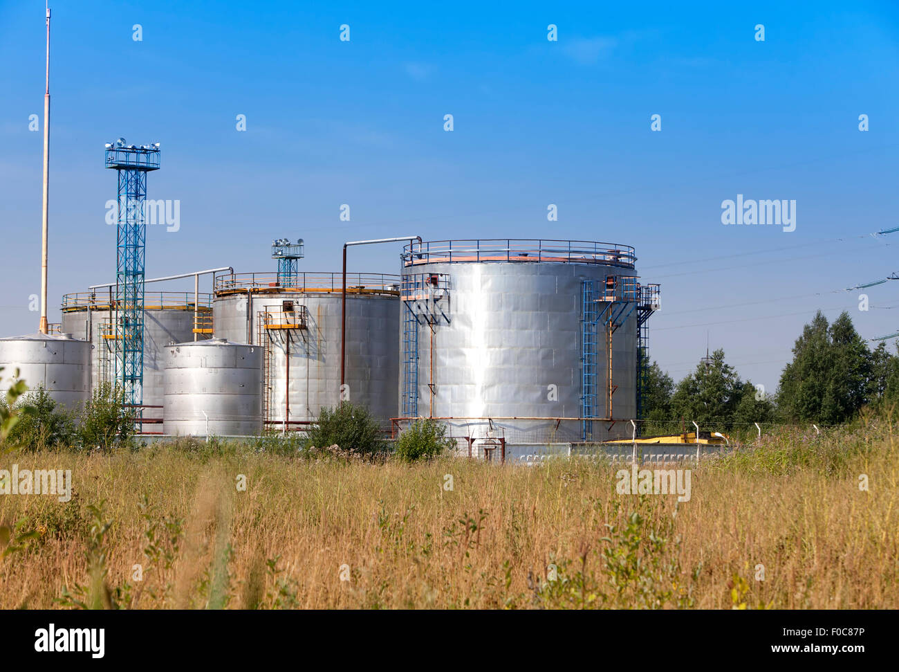 The chemical factory. Russia Stock Photo - Alamy