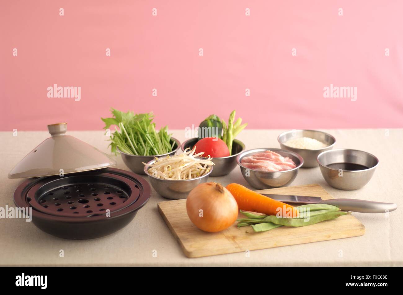Fresh Asian ingredients Stock Photo - Alamy