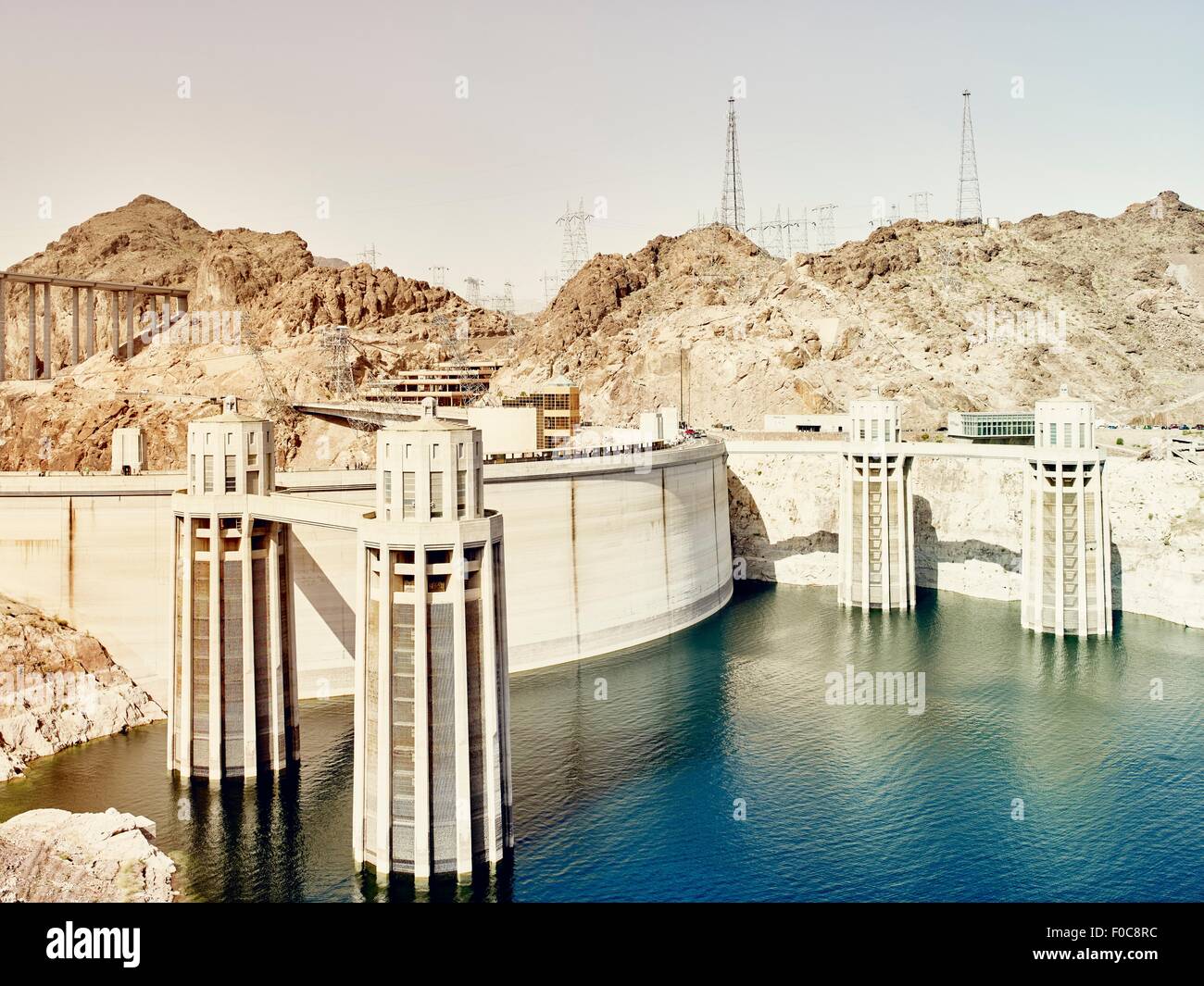 Dam towers hi-res stock photography and images - Alamy