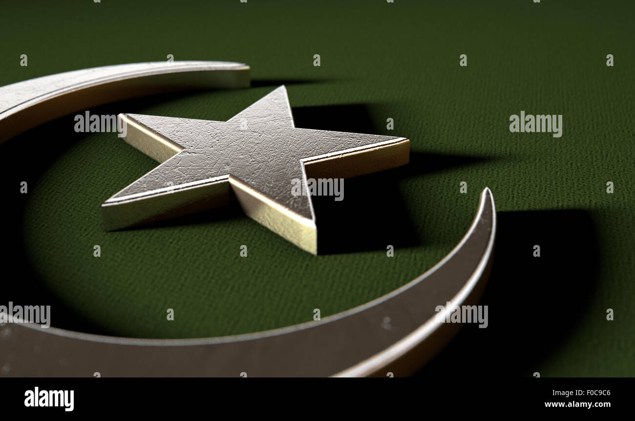 Islamic moon star hi-res stock photography and images - Alamy