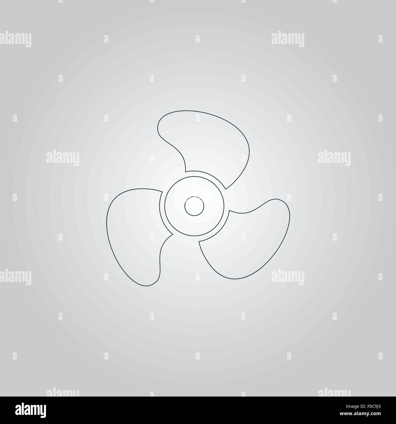propeller icon - Vector Stock Vector Image & Art - Alamy