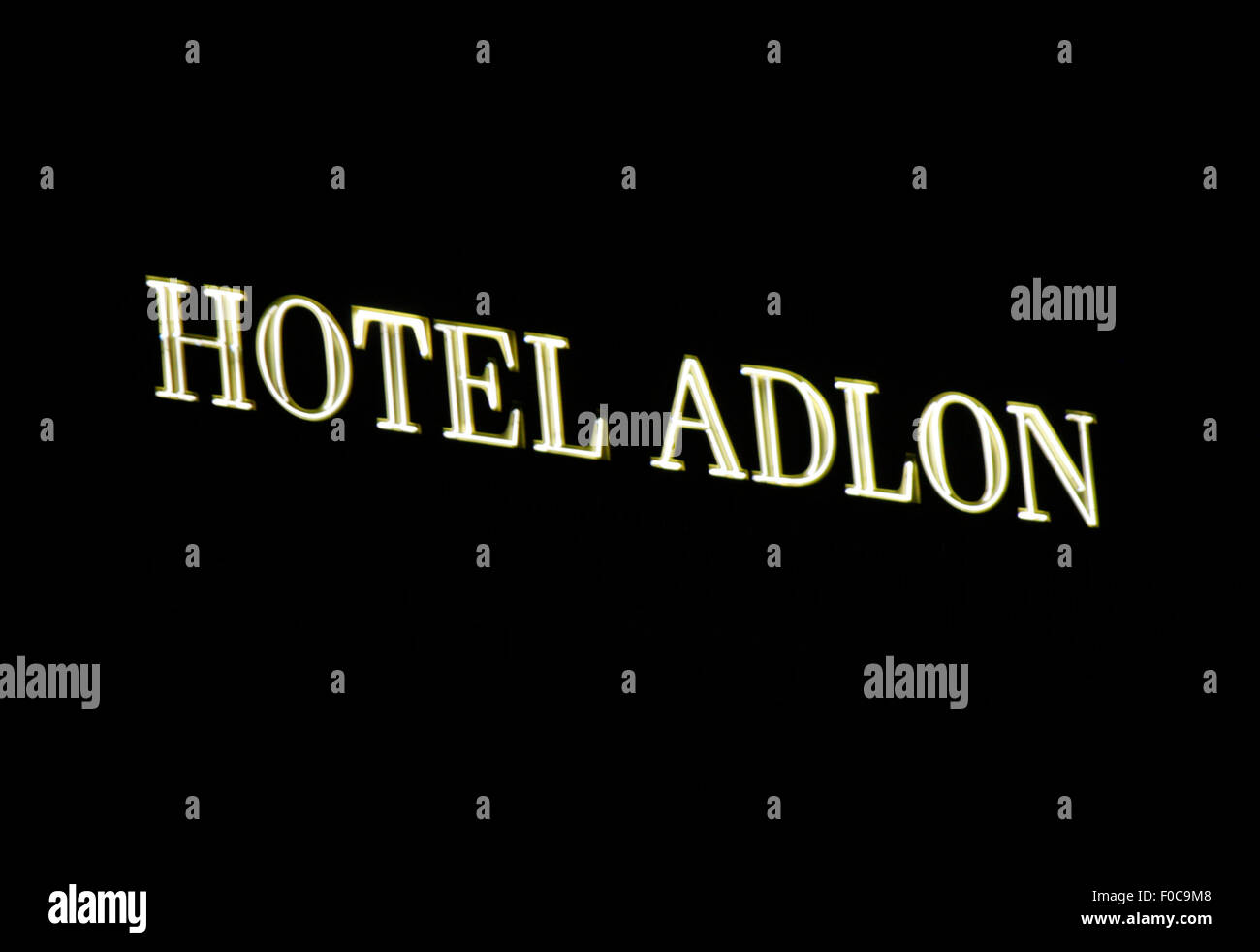 Logo hotel adlon hi-res stock photography and images - Alamy