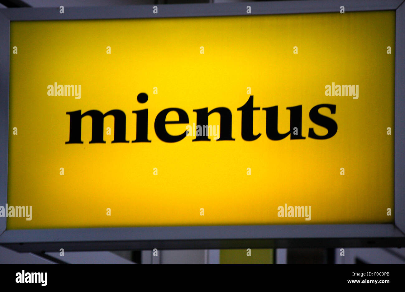Mientus logo hi-res stock photography and images - Alamy