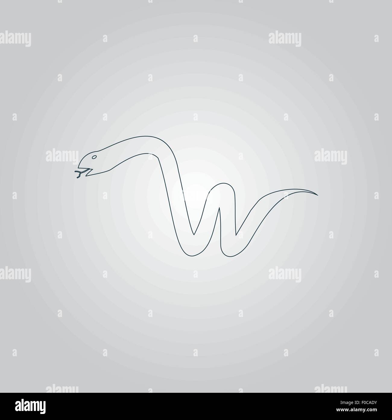 Snake illustration vintage Stock Vector Images - Alamy