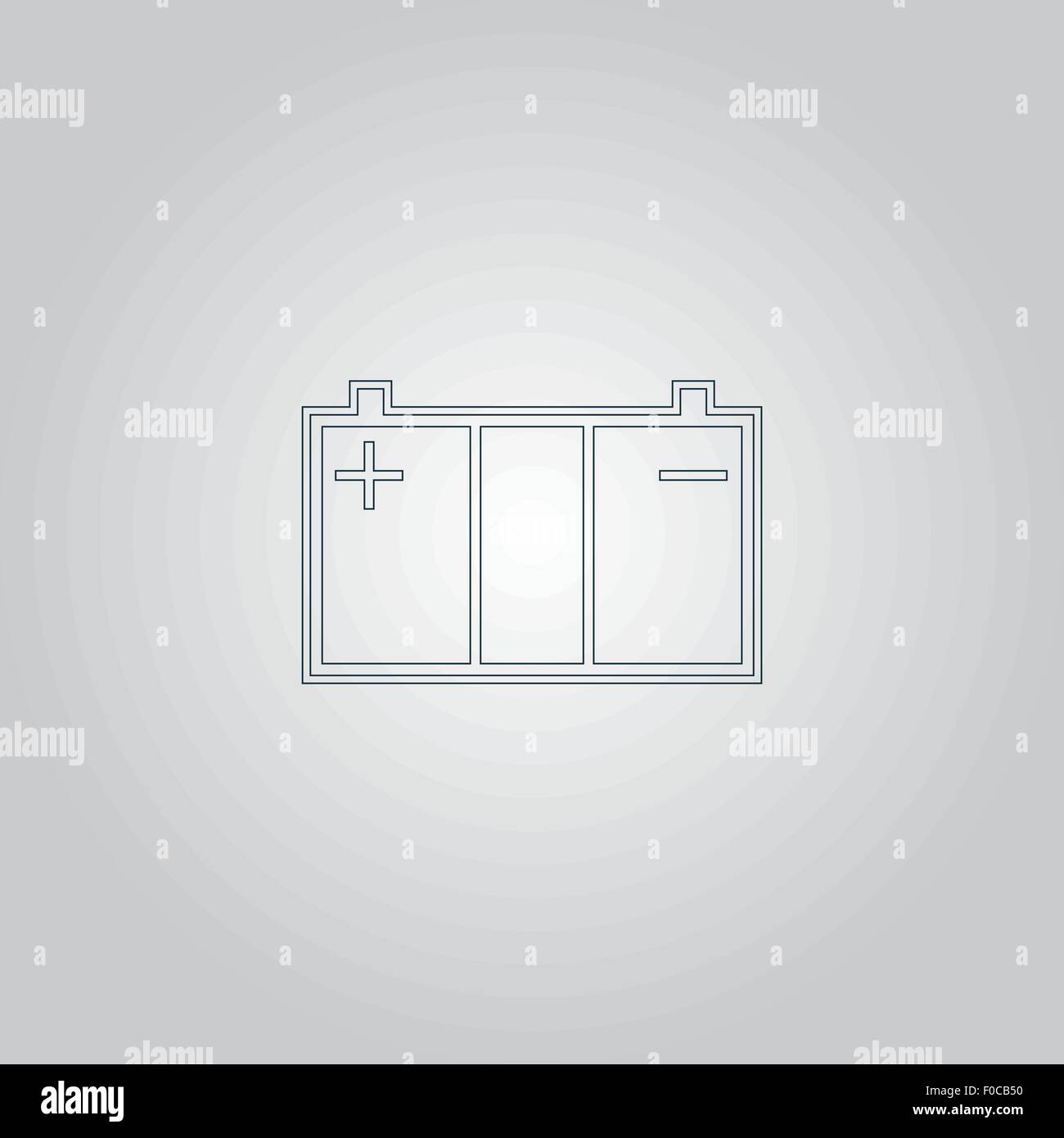 Car battery icon Stock Vector Image & Art - Alamy