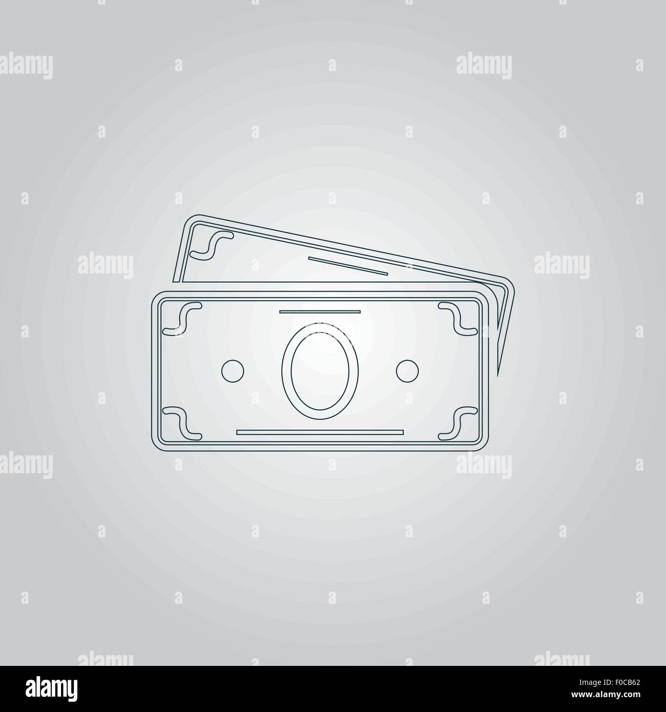 Safe full money vector Stock Vector Images - Alamy