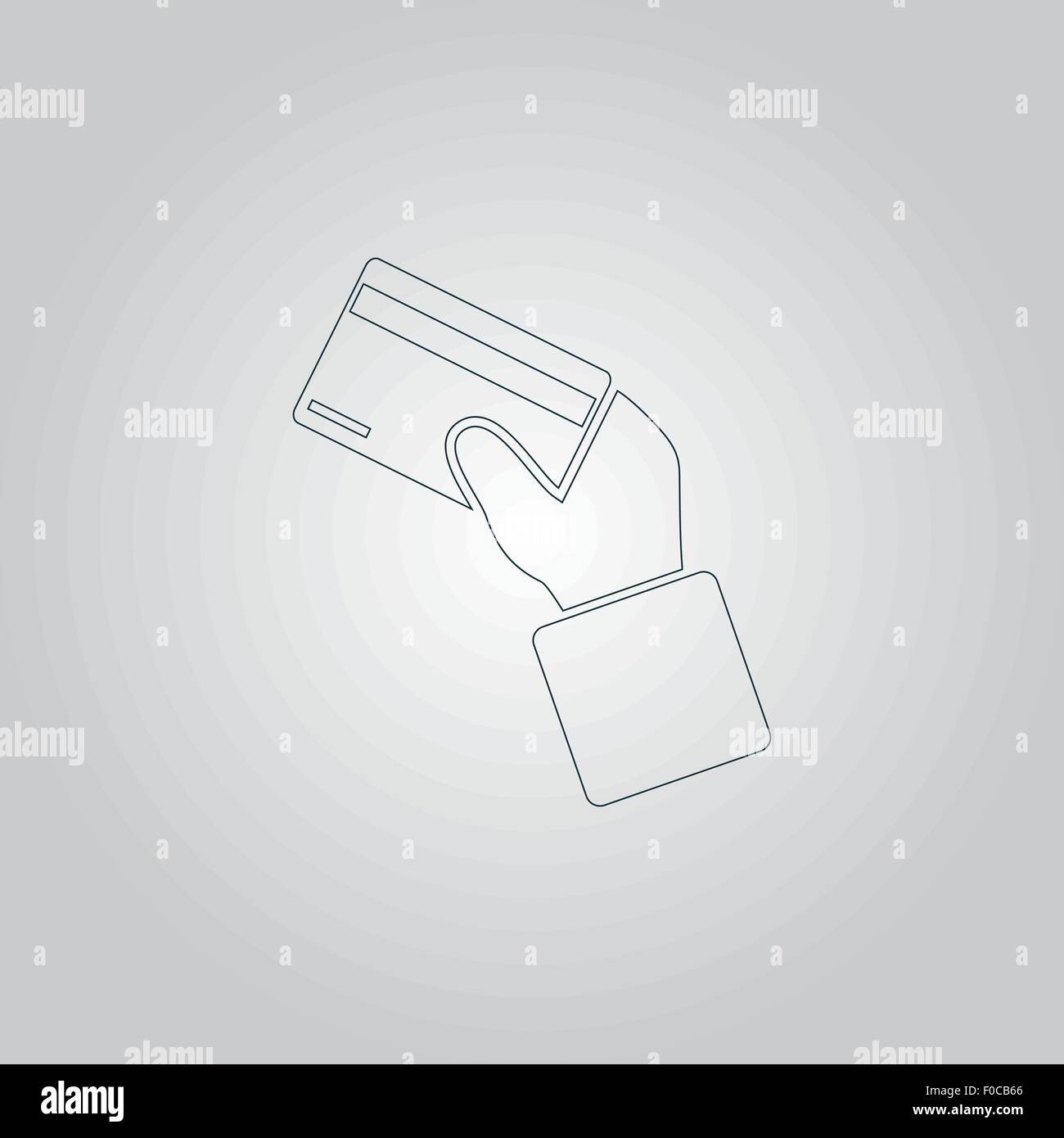 Credit card payment icon vector Stock Vector Image & Art - Alamy