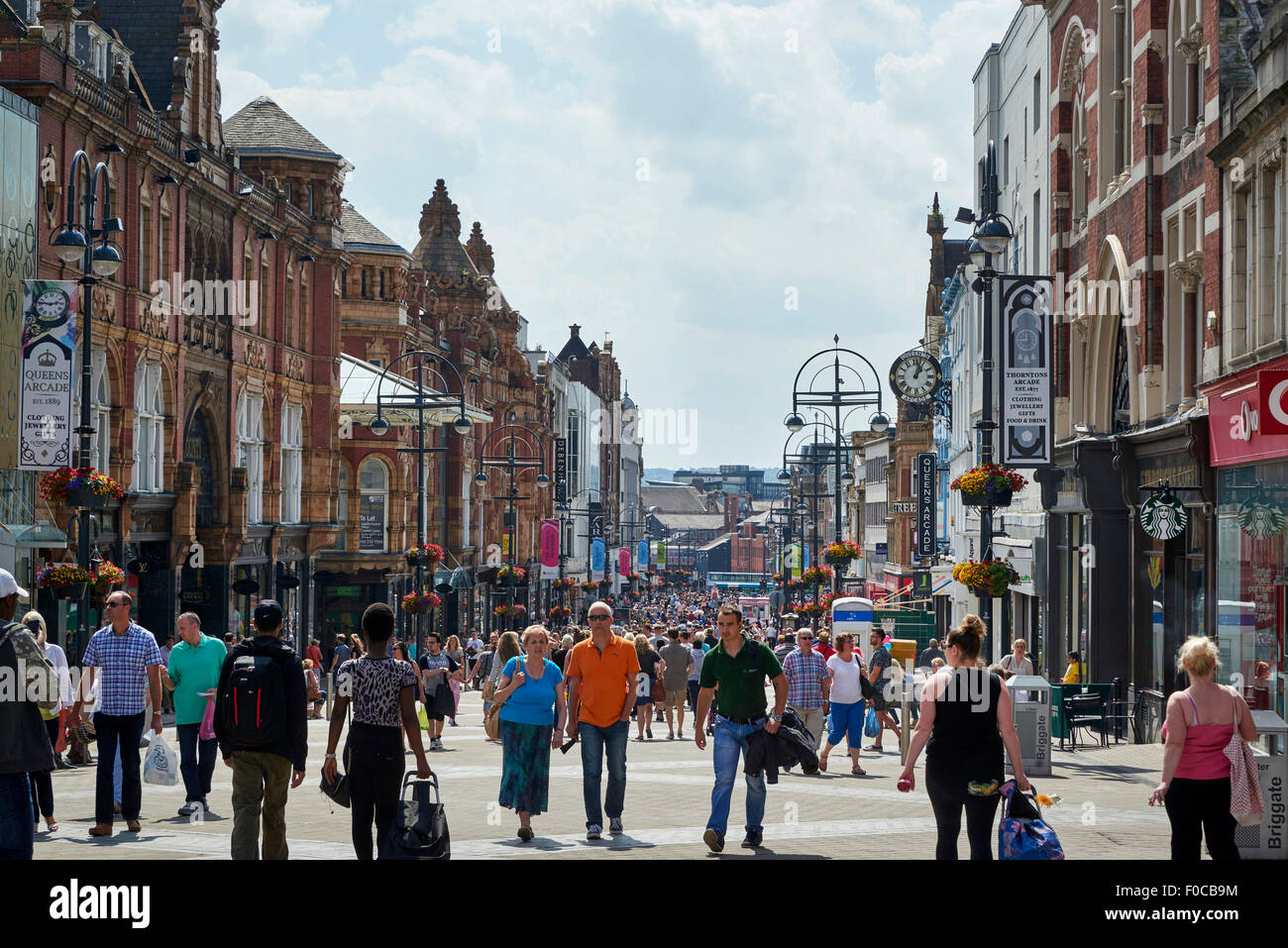Briggate leeds hi-res stock photography and images - Alamy