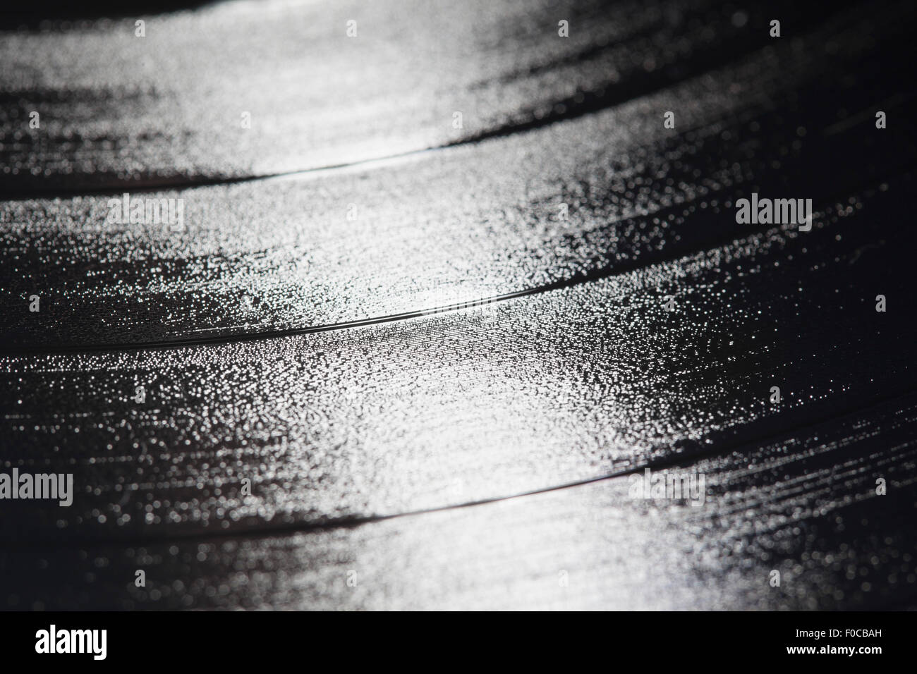 Close-up of black record Stock Photo - Alamy