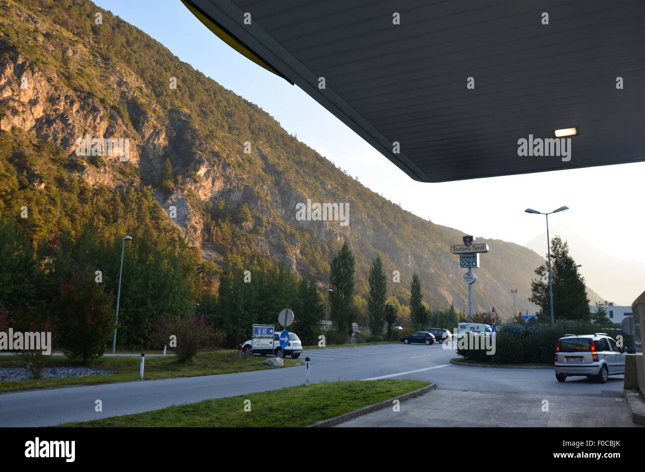 Swisss gas station hi-res stock photography and images - Alamy
