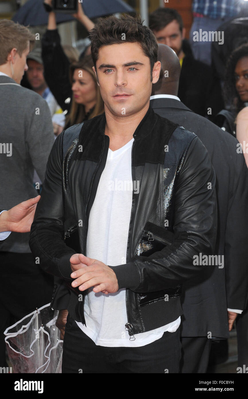 American actor Zac Efron attends the European Premiere of We Are Your ...