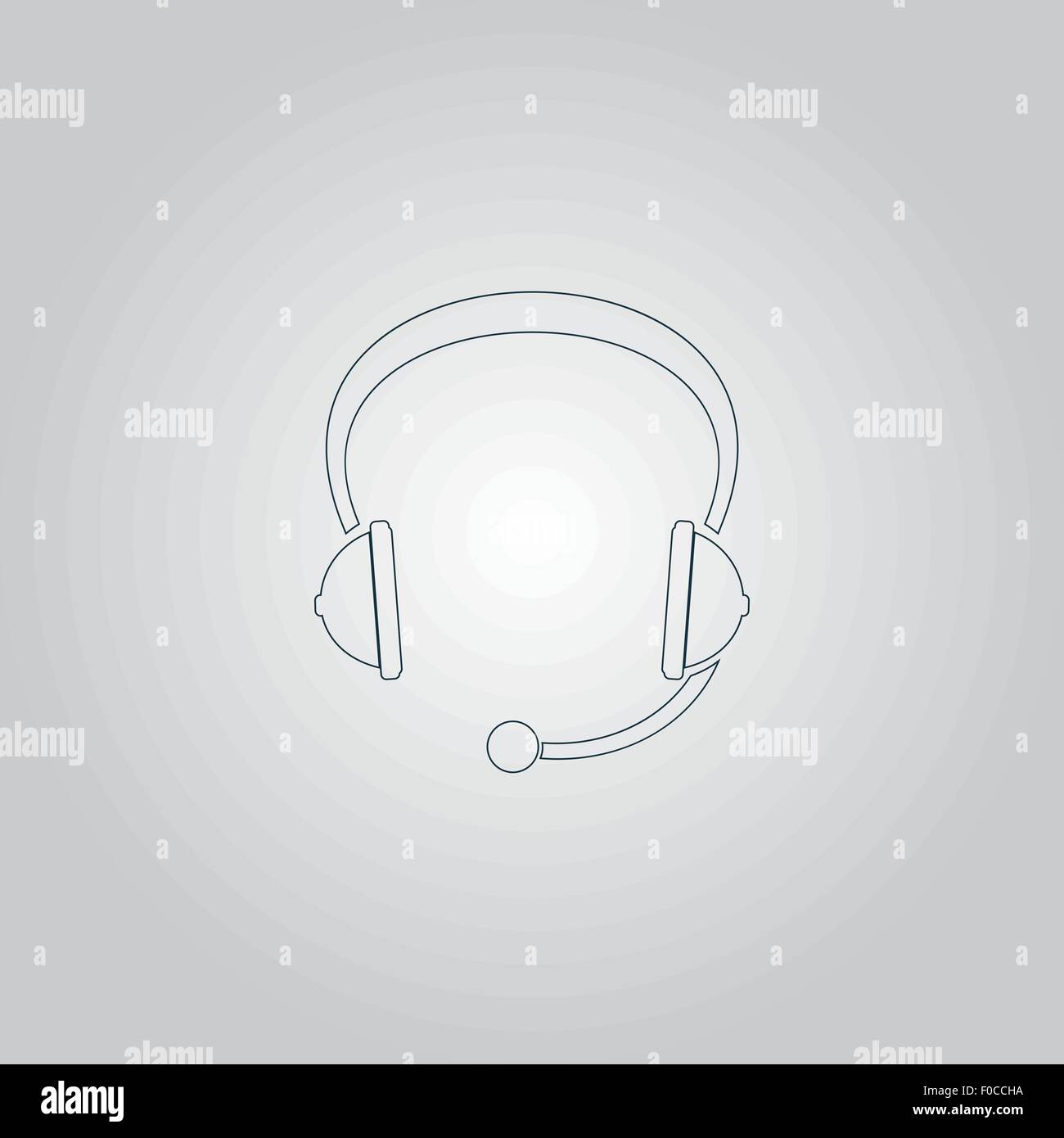 Flat icon support Stock Vector Images - Alamy