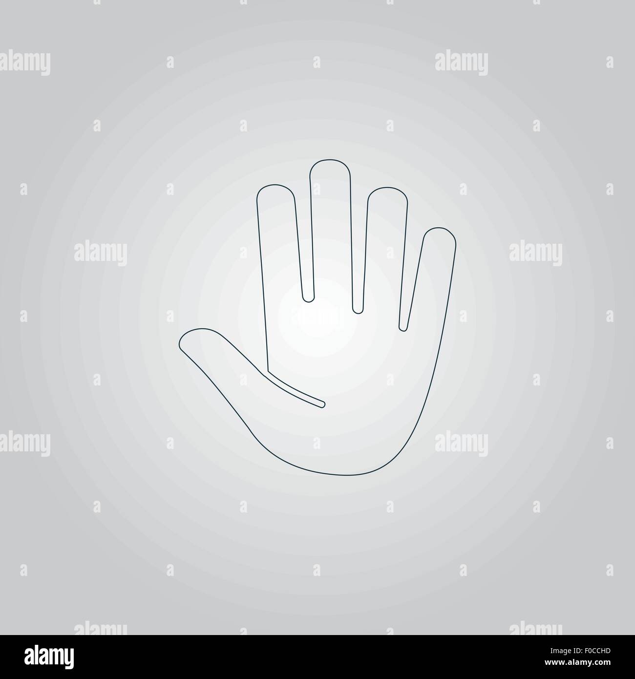 Hand pointing painting hi-res stock photography and images - Alamy