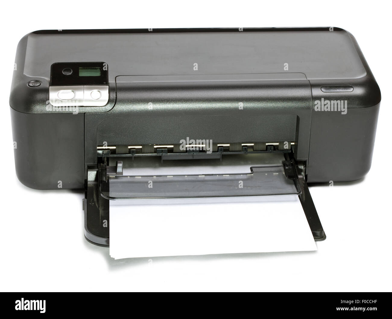 The inkjet printer with paper Stock Photo - Alamy