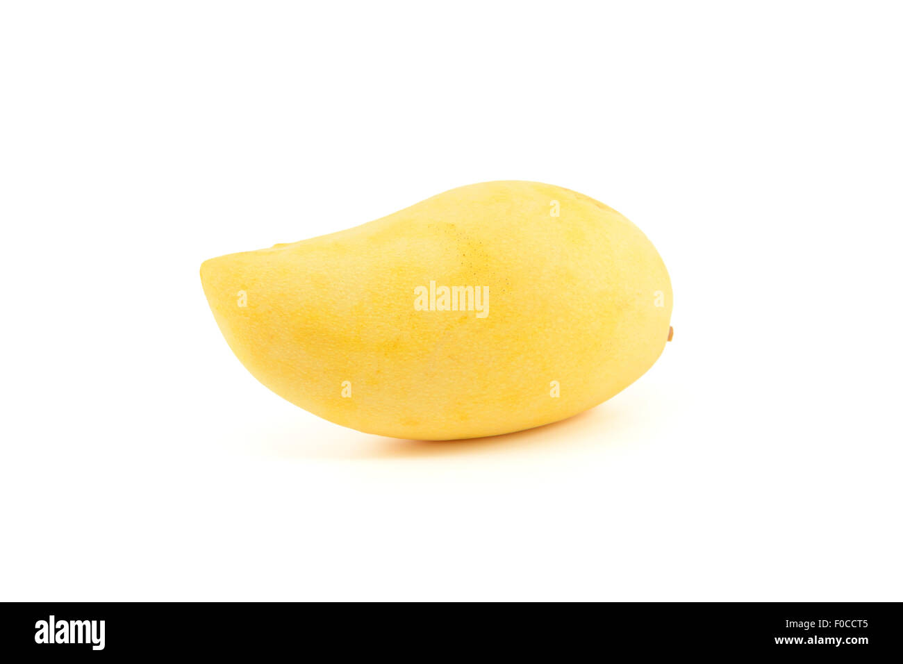Yellow mango isolated on white background Stock Photo - Alamy