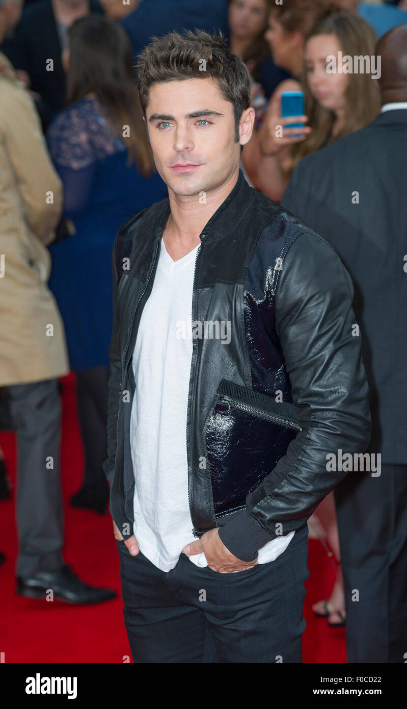 London, UK. 11th August, 2015. Zac Efron at the We Are Your Friends ...
