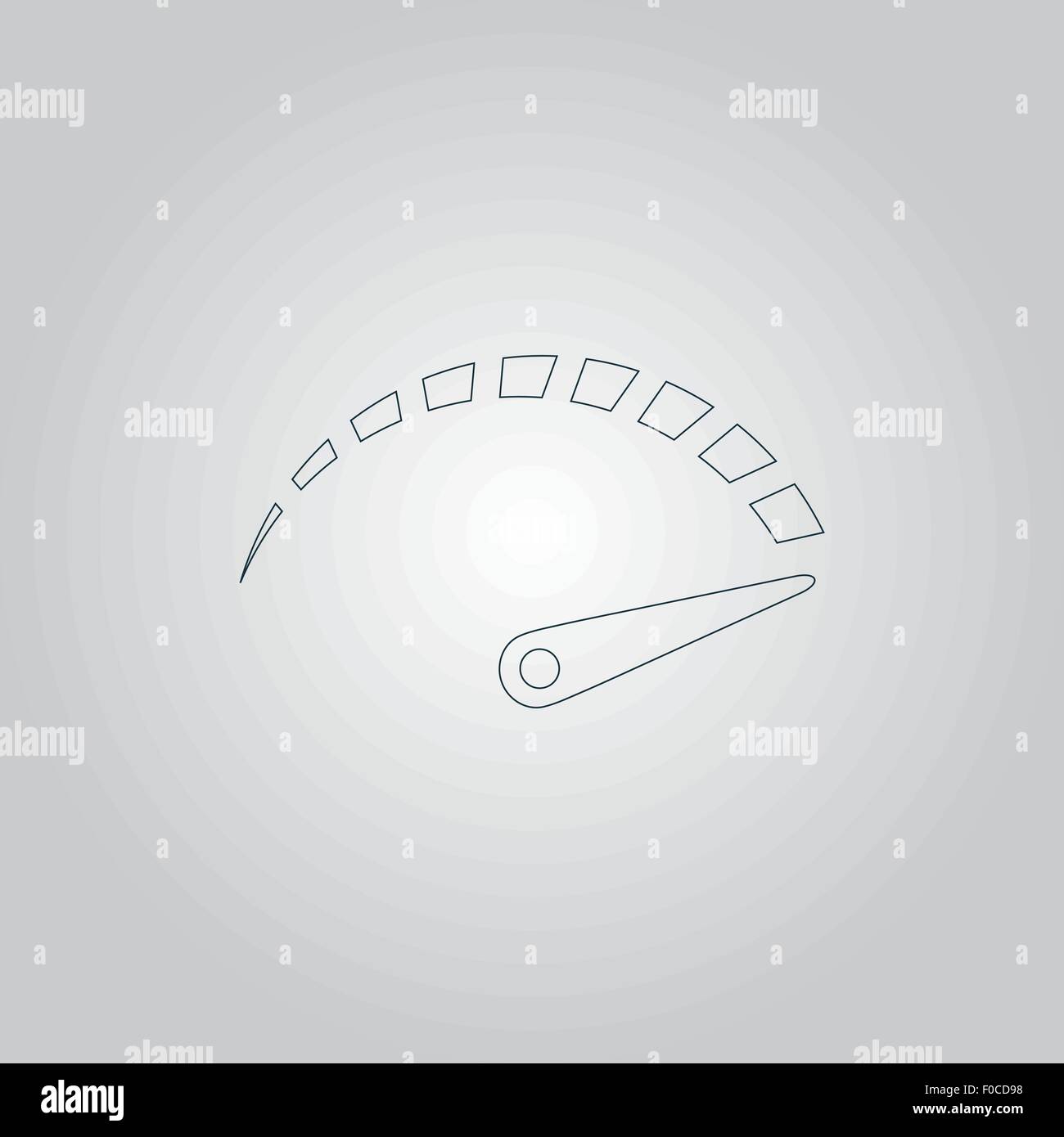 Vector performance measurement icon Stock Vector Image & Art - Alamy