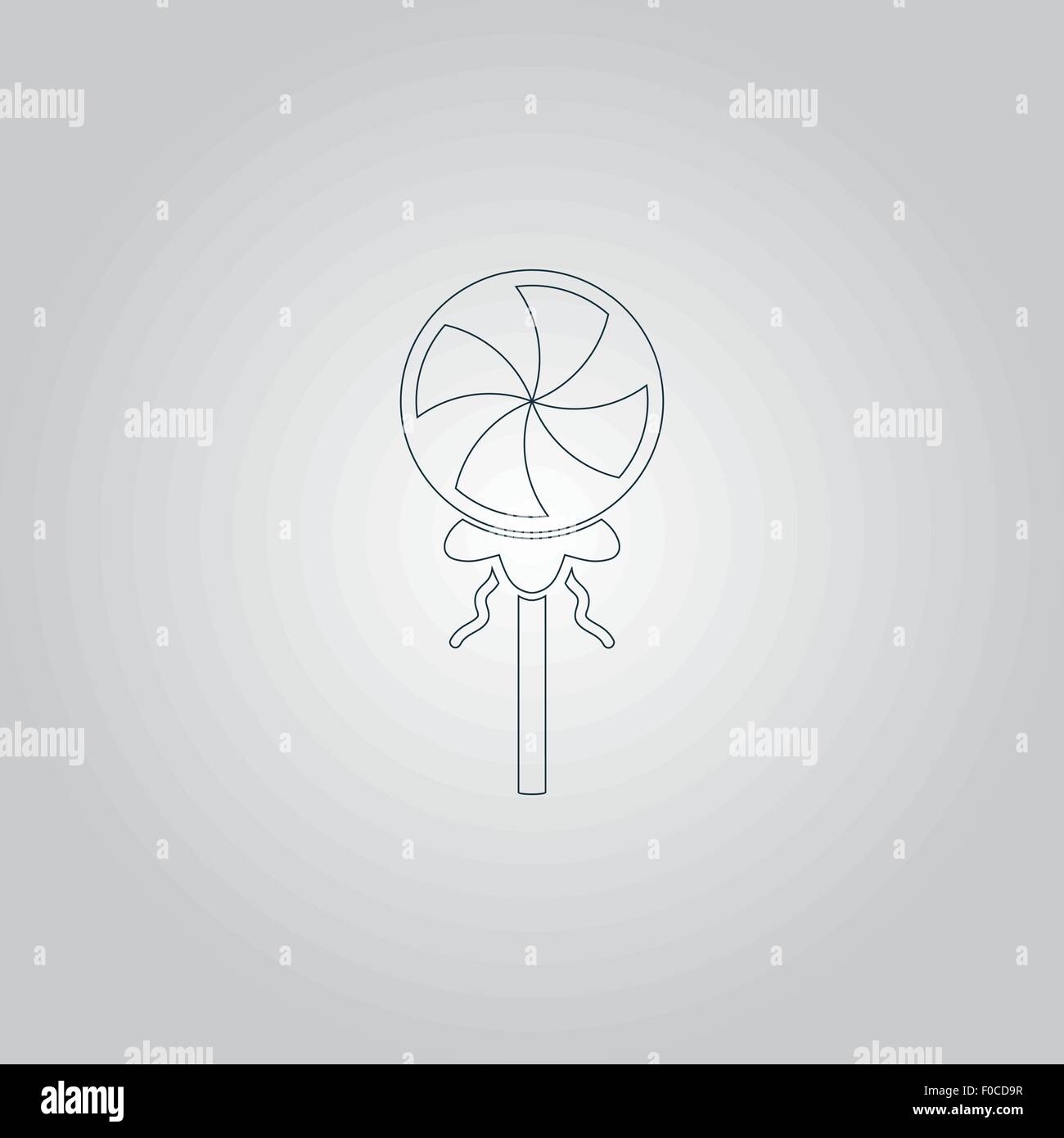 Candy icon vector vector Stock Vector Images - Alamy