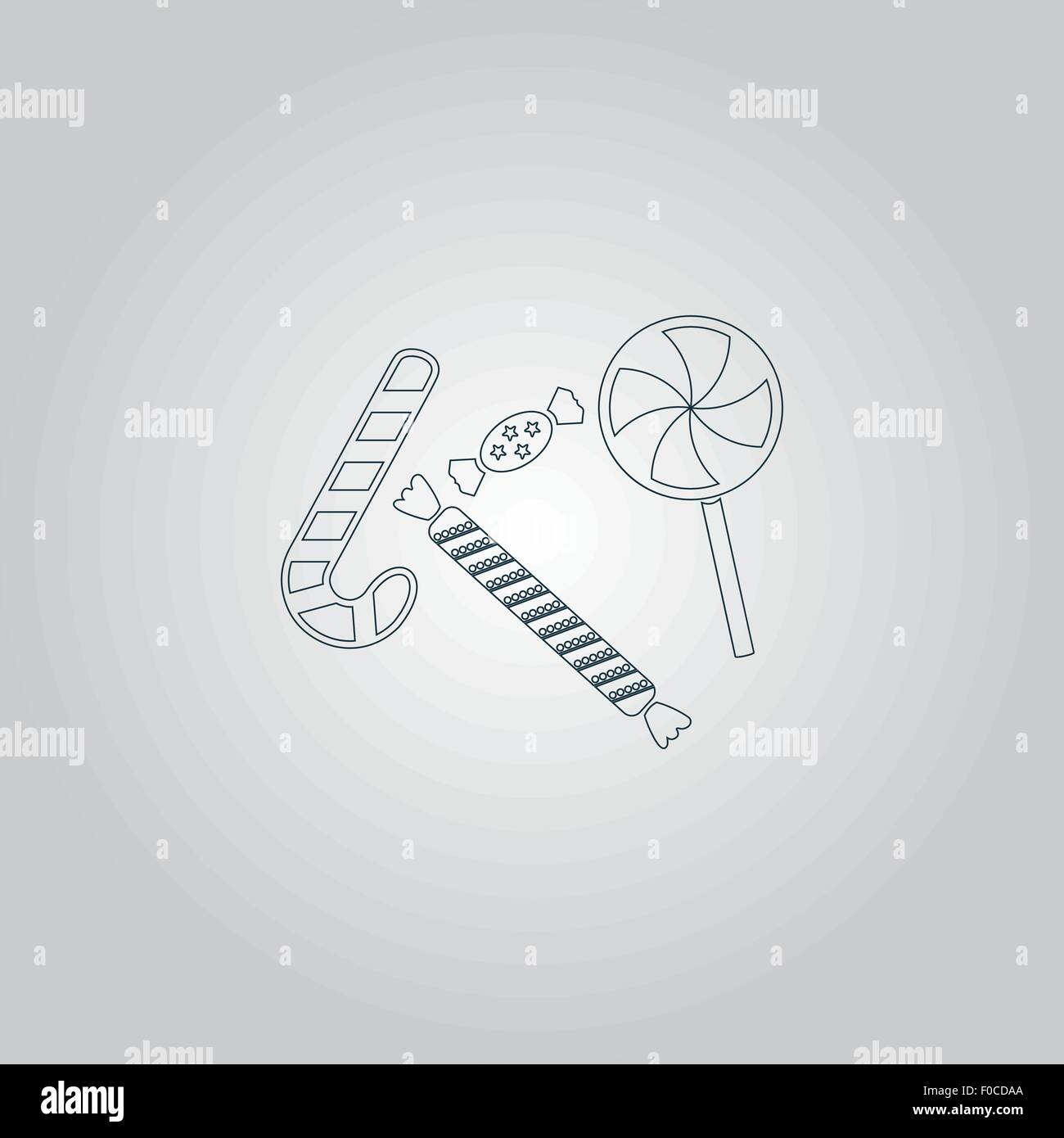 Christmas sweets chocolate Stock Vector Images - Alamy