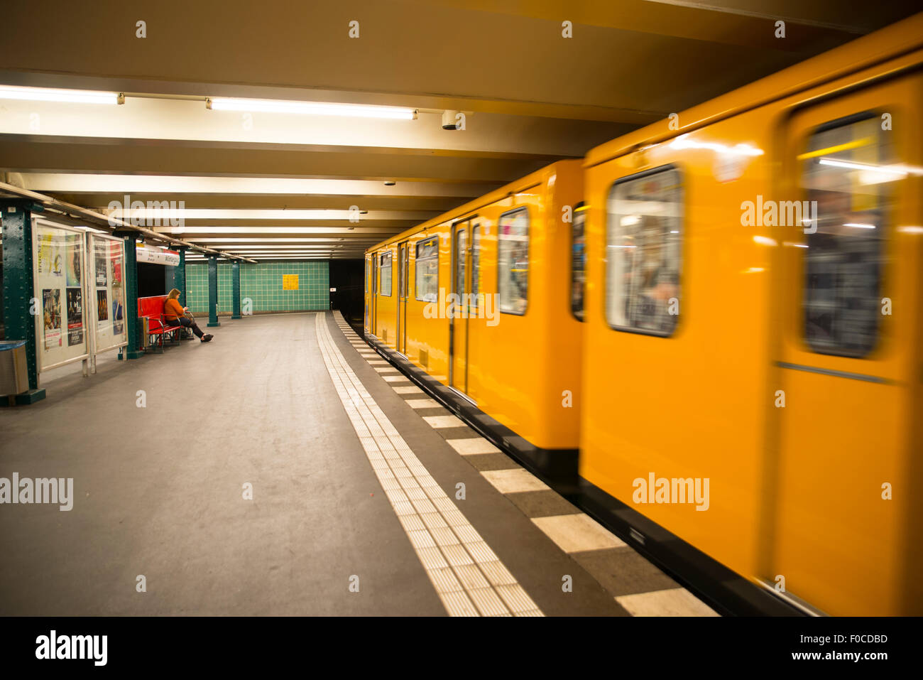 Underground Station Berlin High Resolution Stock Photography and Images ...