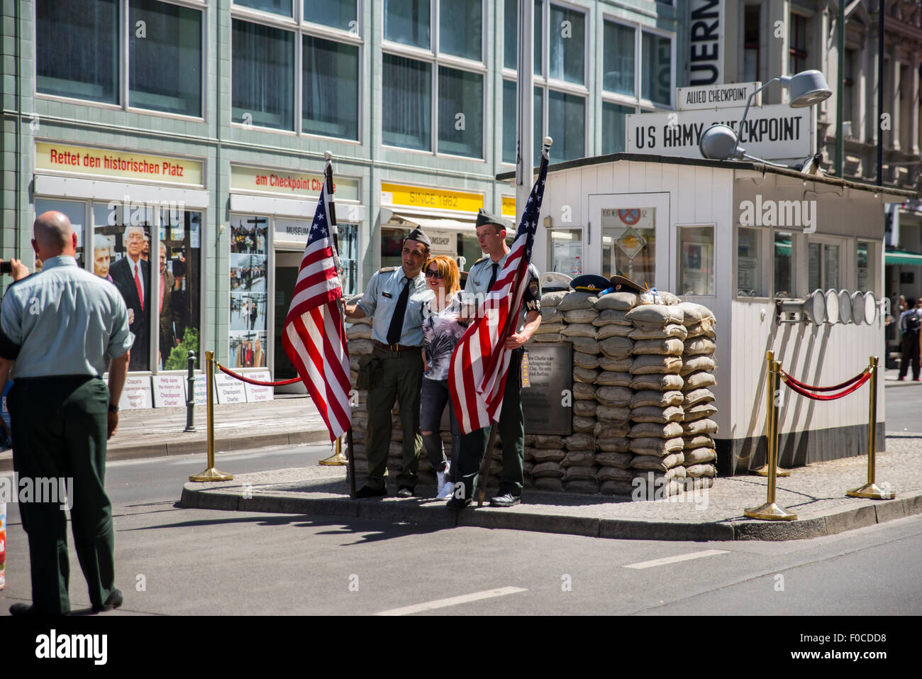 Checkpoint guards hi-res stock photography and images - Alamy
