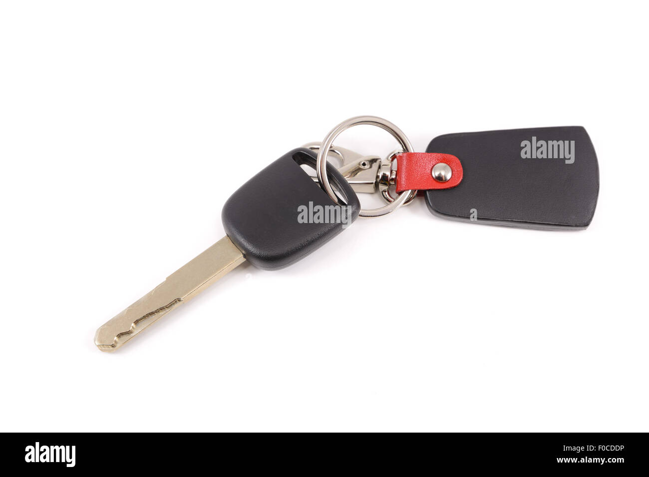 Car key isolated on white background Stock Photo - Alamy