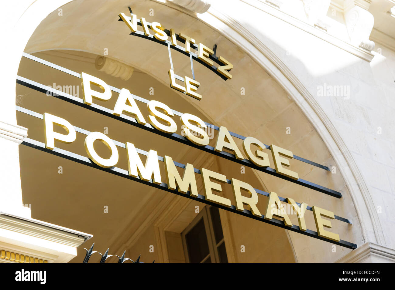 street advertising signs nantes france Stock Photo - Alamy