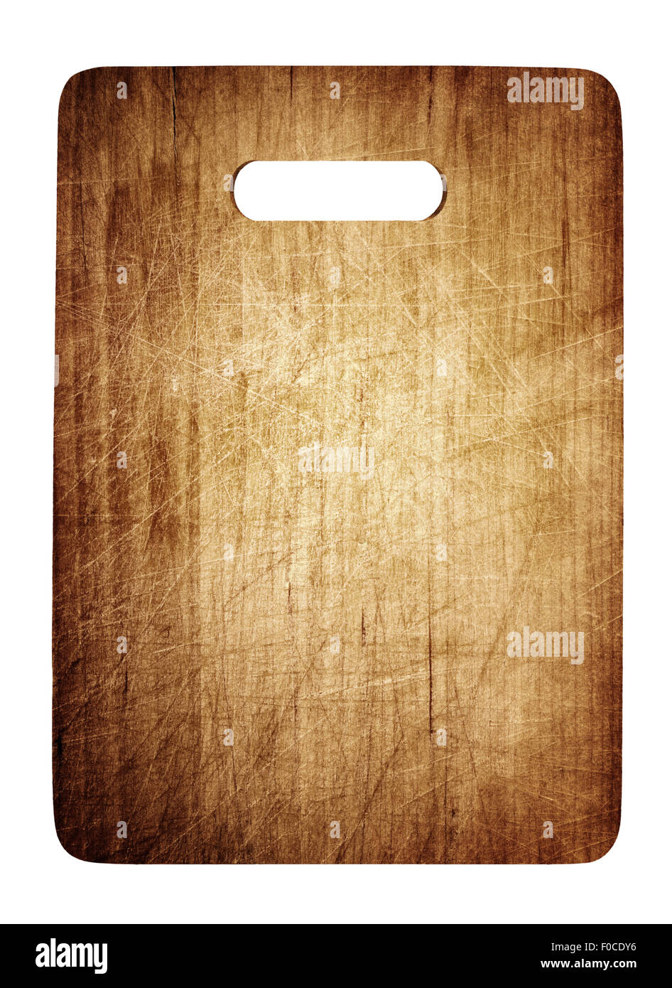Old cutting board used for cooking. Wood texture Stock Photo - Alamy